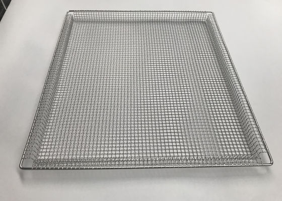 Customizable Stainless Steel Wire Mesh Tray Bread Cooling Pans rustproof