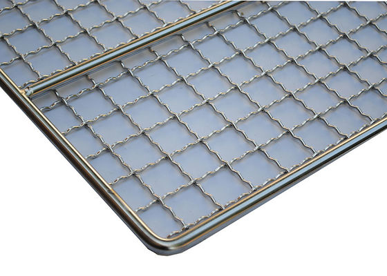Customized Size Barbecue Wire Mesh Baking Tray Stainless Steel 304 ...