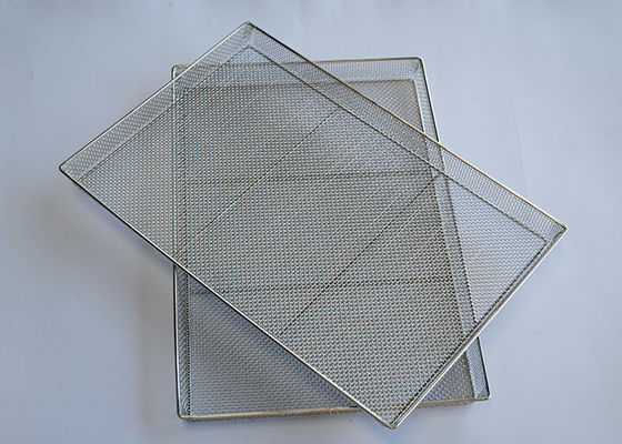 Drying Vegetable Fruit 1mm Stainless Steel Wire Mesh Trays
