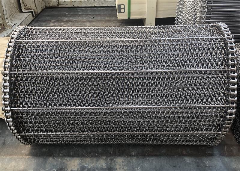 Diameter 0.5mm-5mm Stainless Steel Weave Chain Wire Mesh Conveyor Belt ...