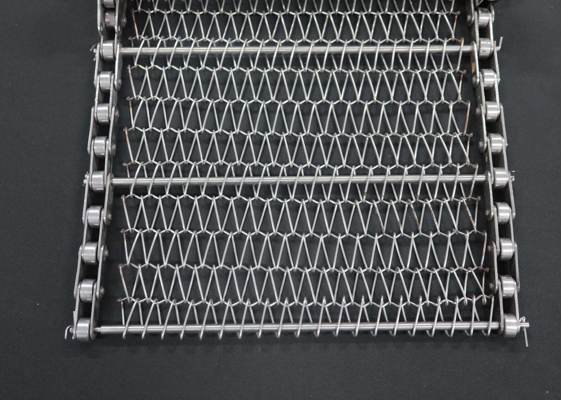 304 Stainless Steel Balanced Weave Conveyor Belt Bread Baking Chain ...