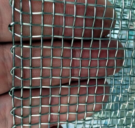 120 Micron Fine Stainless Gavanized Steel Twill Wire Filter Screen Mesh ...