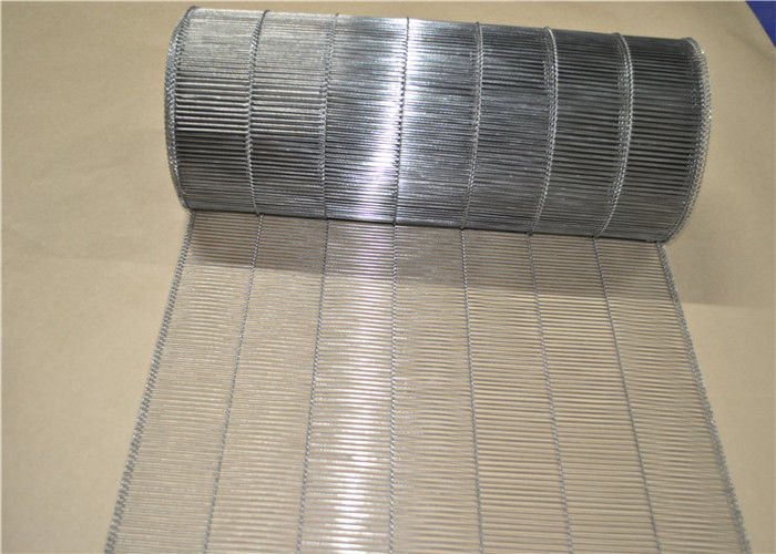 Stainless Steel Wire Mesh Conveyor Belt With Ladder Type For Egg Conveyer