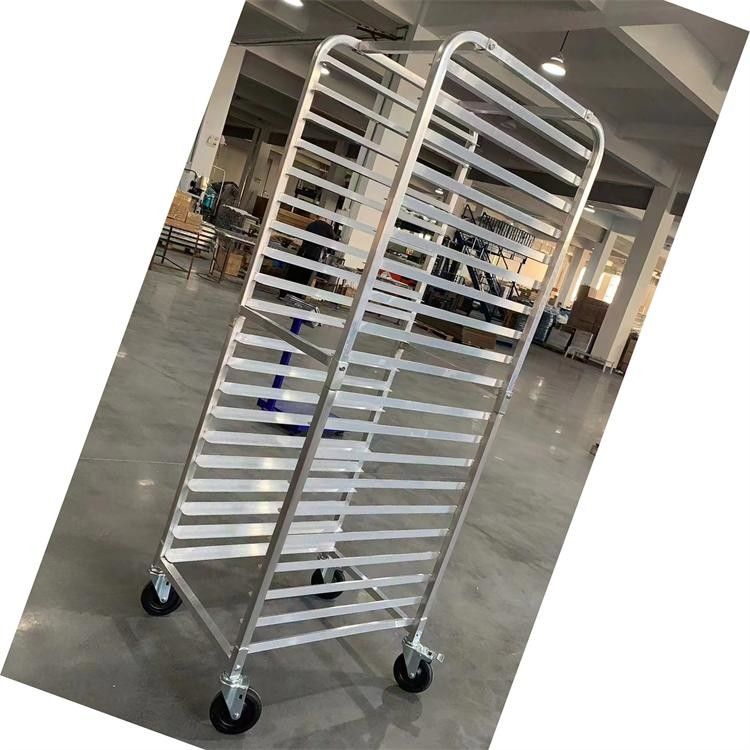 15 18 20 Tier Bakery Trolley Aluminum Alloy Bread Cooling Baking ...