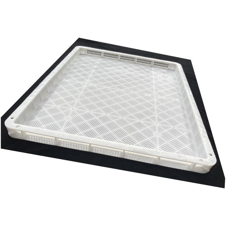 Perforated Food Grade Stackable Plastic Drying Trays For Freezing Of ...