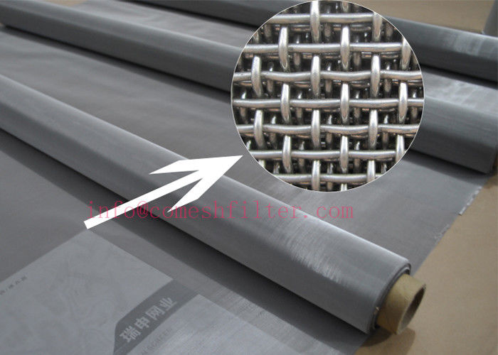 300 200 100 80 70 25 Micron Stainless Steel Woven Mesh 304 316L Food ...