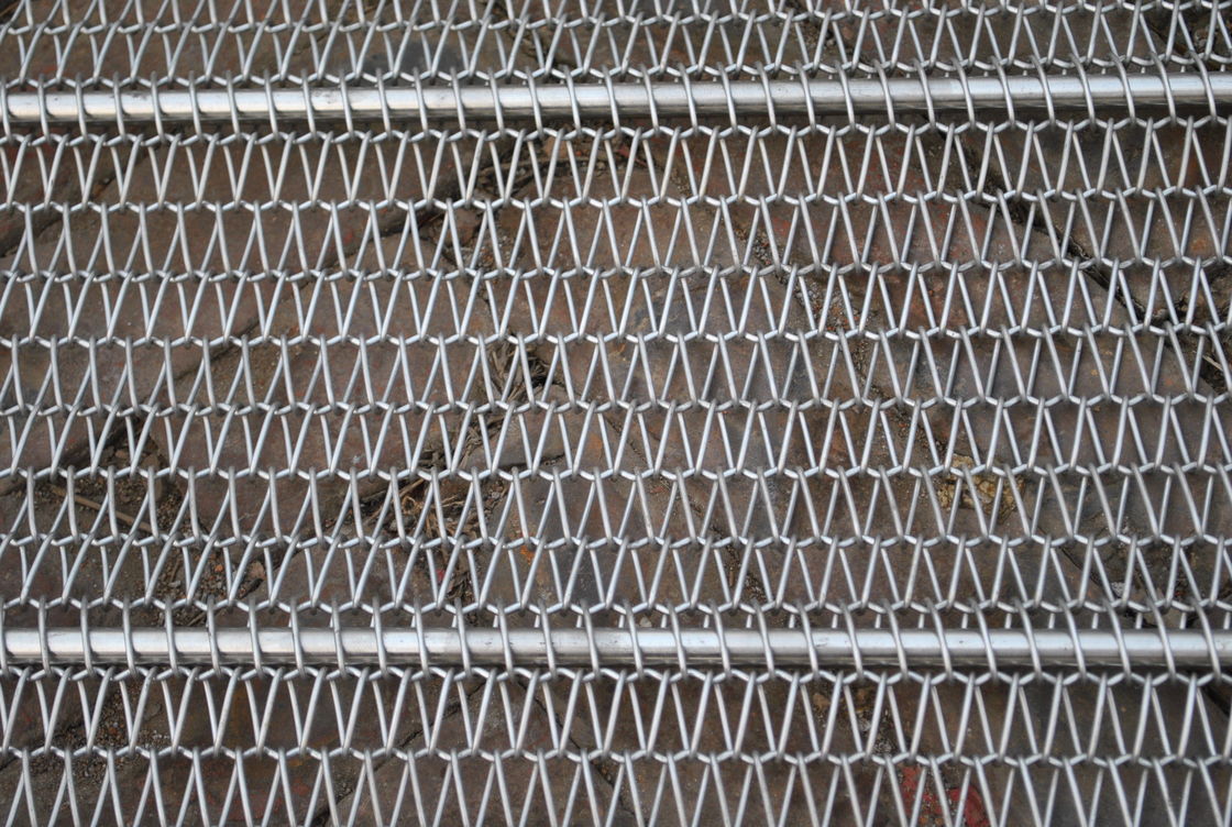Heat Resistant Food Stainless Steel Wire Mesh Chain Conveyor Belt for ...