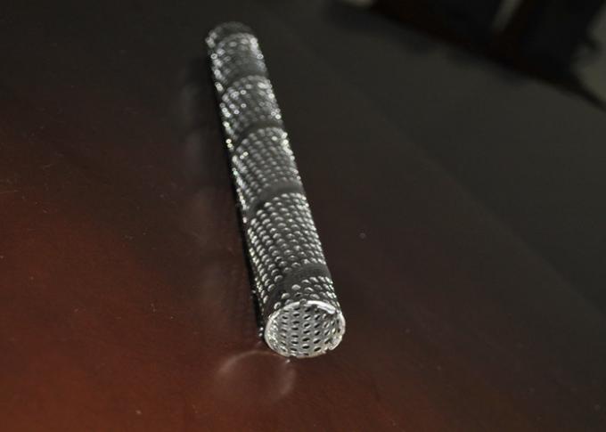 Perforated Mesh Screen Filter Tube Cartridge / Cylindrical Metal Mesh ...