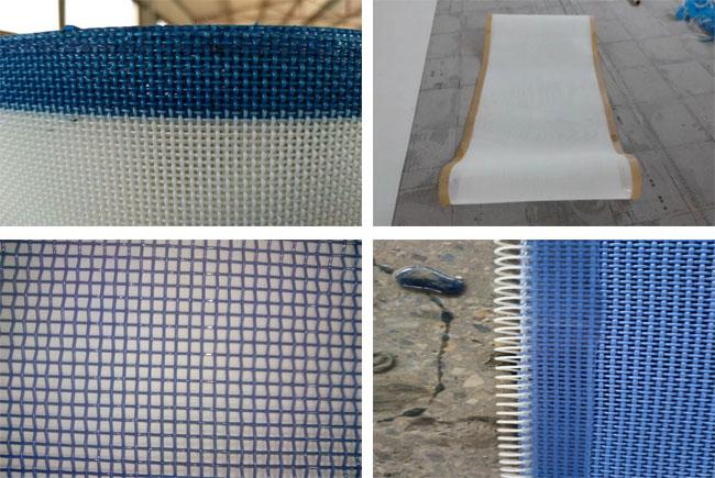 High Stretch Mesh Fabric , Woven Linear Wire Mesh For Industry Conveyor