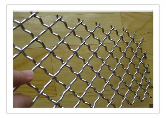 High Temperature Resistant Stainless Steel Wire Mesh With Crimped Wire Mesh