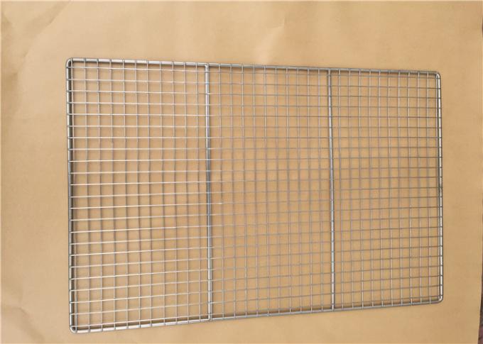Stainless Steel Wire Mesh Tray Light Weight With Heat Resistant FDA SGS