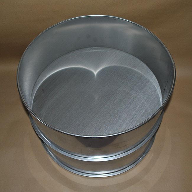 430mm Stainless Steel Wire Mesh Filter Test Sieves For Filter Powder