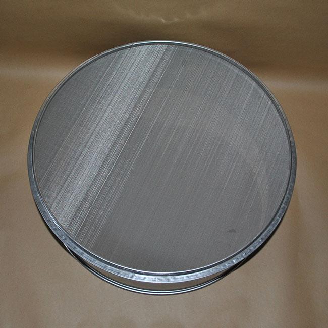 430mm Stainless Steel Wire Mesh Filter Test Sieves For Filter Powder