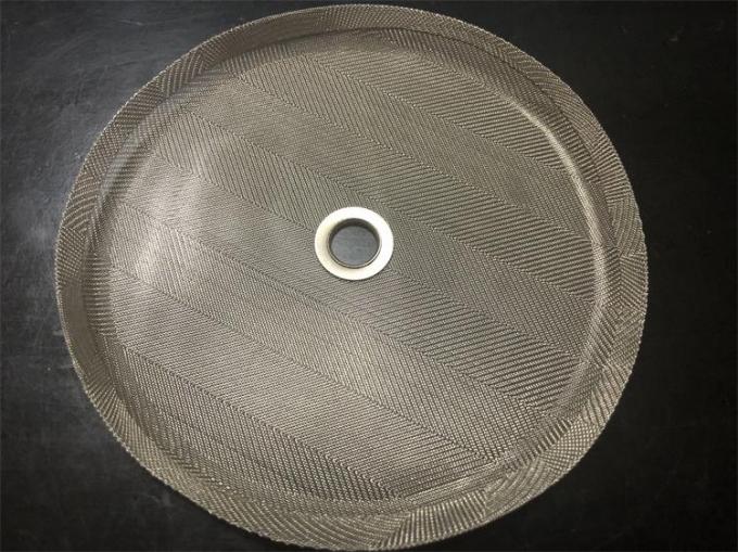 Precision Wire Mesh Filter Screen , Stainless Steel Filter Disc 0.5-5mm ...