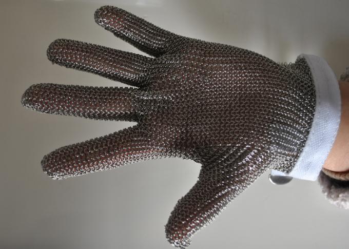 Stainless Steel Chainmail Safety Working Protective Gloves for Butchering