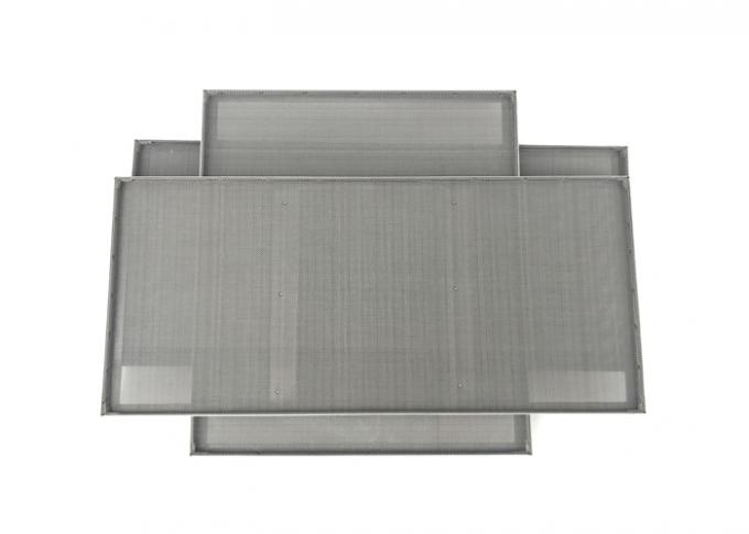 Durable Stainless Steel Wire Mesh Tray For Food Industry , Heat Resistance