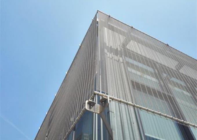 Metal Architecture Mesh Stainless Steel Cascade Coil Drapery Wire Mesh ...