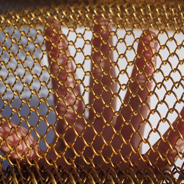 Diamond Shape Decorative Metal Mesh