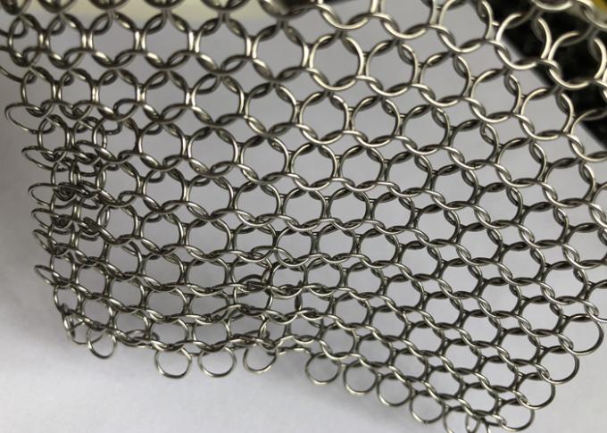 Metal Welded Ring 0.51MM Stainless Steel Wire Mesh