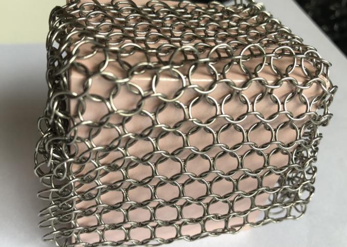 Metal Welded Ring 0.51MM Stainless Steel Wire Mesh