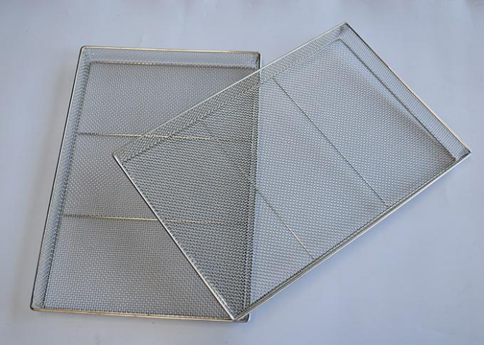 Drying Vegetable Fruit 1mm Stainless Steel Wire Mesh Trays