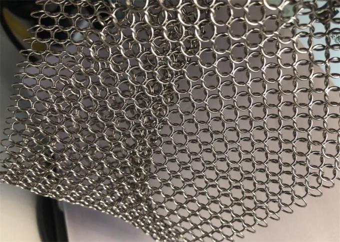 Anti Cutting 304SS 316SS Flexible Ringmesh Chainmail Corrosion Proof