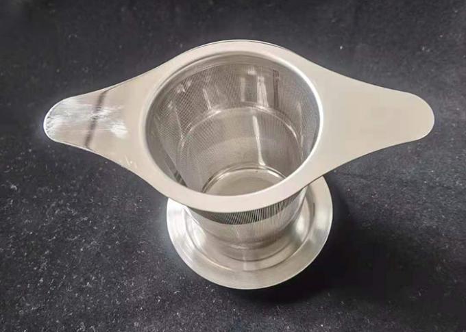 Electrolytic Polishing Reusable Fine Mesh Filter SS304 For Tea Bottle ...
