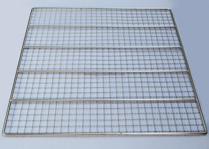 400x600mm Stainless Steel Wire Mesh Tray For Food Drying Corrosionproof