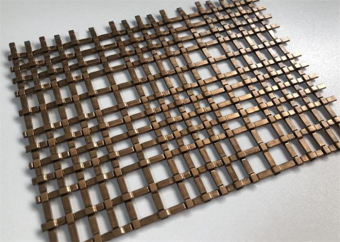 Antique Plated 3.0mm Brass Wire Mesh Sheets Single Crimp Brass ...