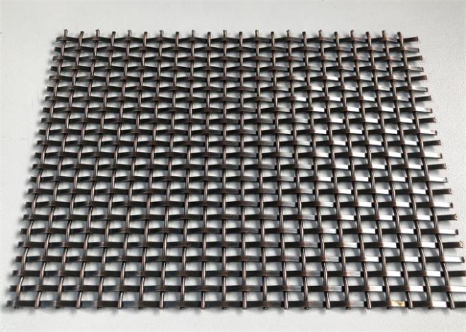 Antique Plated 3.0mm Brass Wire Mesh Sheets Single Crimp Brass ...