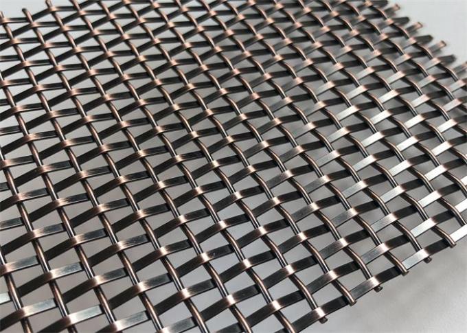 Antique Plated 3.0mm Brass Wire Mesh Sheets Single Crimp Brass ...
