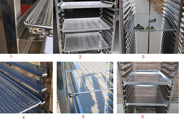 Perforated Stainless Steel Wire Mesh Trays Drying Dehydration Baking ...