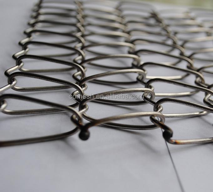 Stainless Steel 304 Decorative Wire Mesh For Curtain Wall