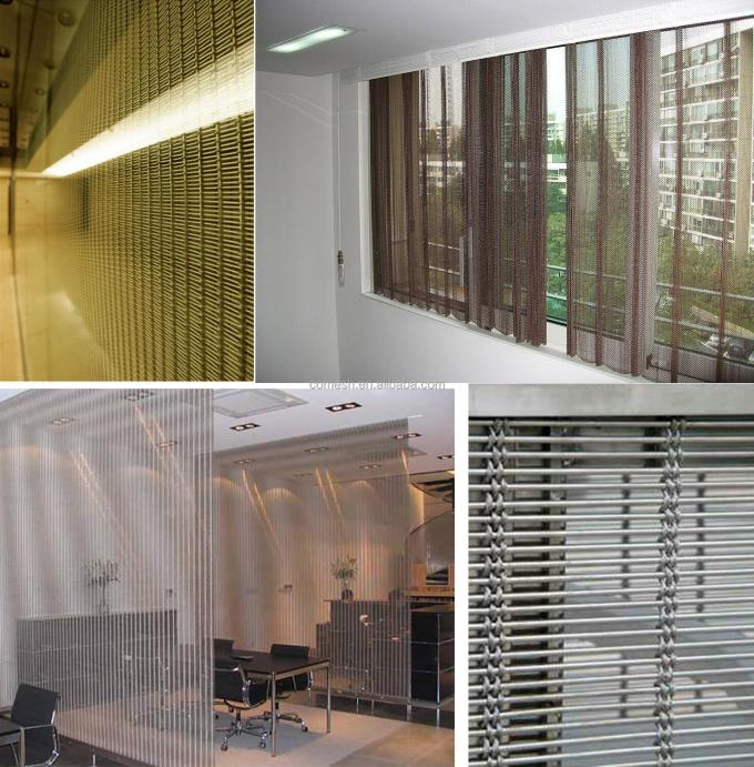 Stainless Steel 304 Decorative Wire Mesh For Curtain Wall