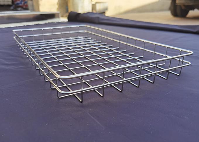 Heat Resistance Wire Mesh Trays 304 Stainless Steel Weld Drying Sausage