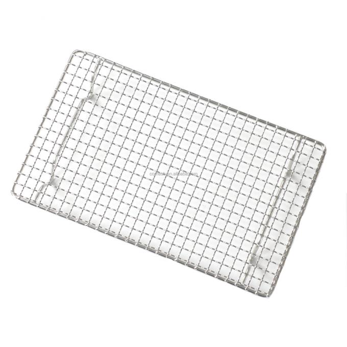 Custom Food Grade Barbecue Grill 304 Stainless Steel Rectangular Wire ...