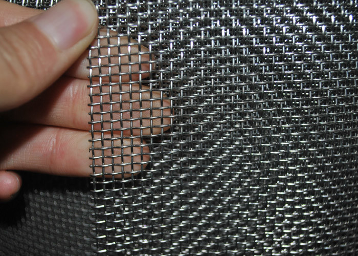 40/ 48 Inch Stainless Steel Woven Fabric Sieve / Screen For Mine Factory
