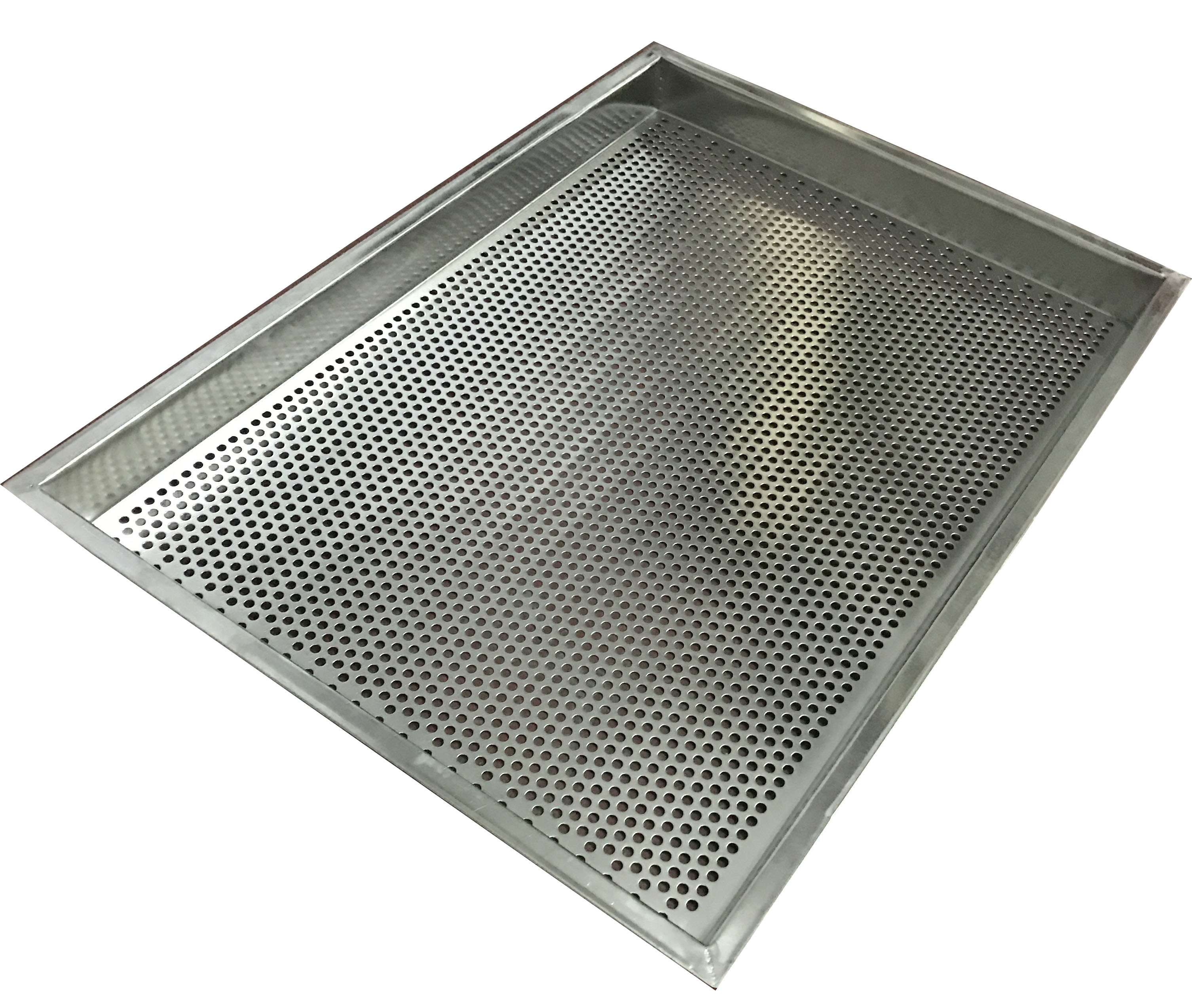 316 Stainless Steel Mesh Tray Oven Metal Perforatted Baking 2.0mm Thickness