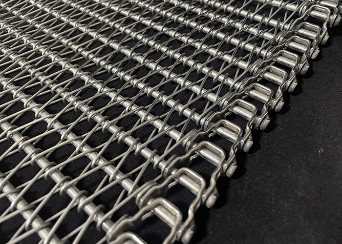 Stainless Steel Flexible Rod Spiral Conveyor Belt