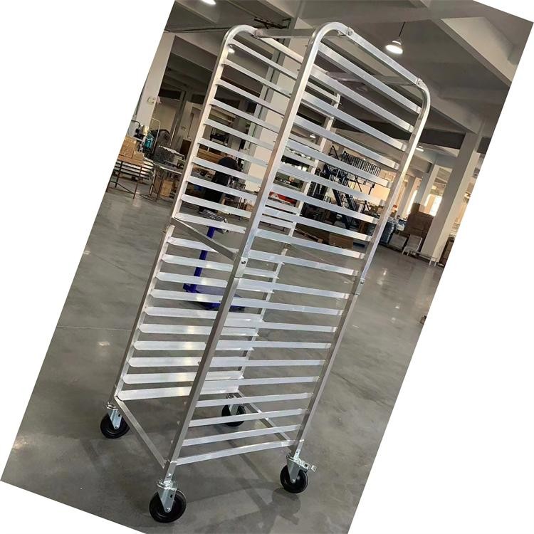 15 18 20 Tier Bakery Trolley Aluminum Alloy Bread Cooling Baking ...