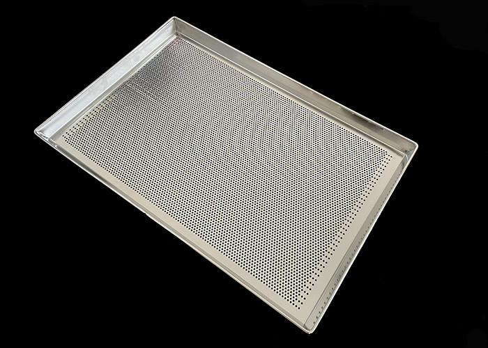 Stainless Steel Perforated Metal Drying Trays For Food Industry